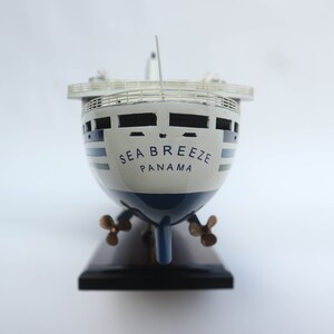 SS Sea Breeze Ship Model - SS Seabreeze Model Ship - Etsy