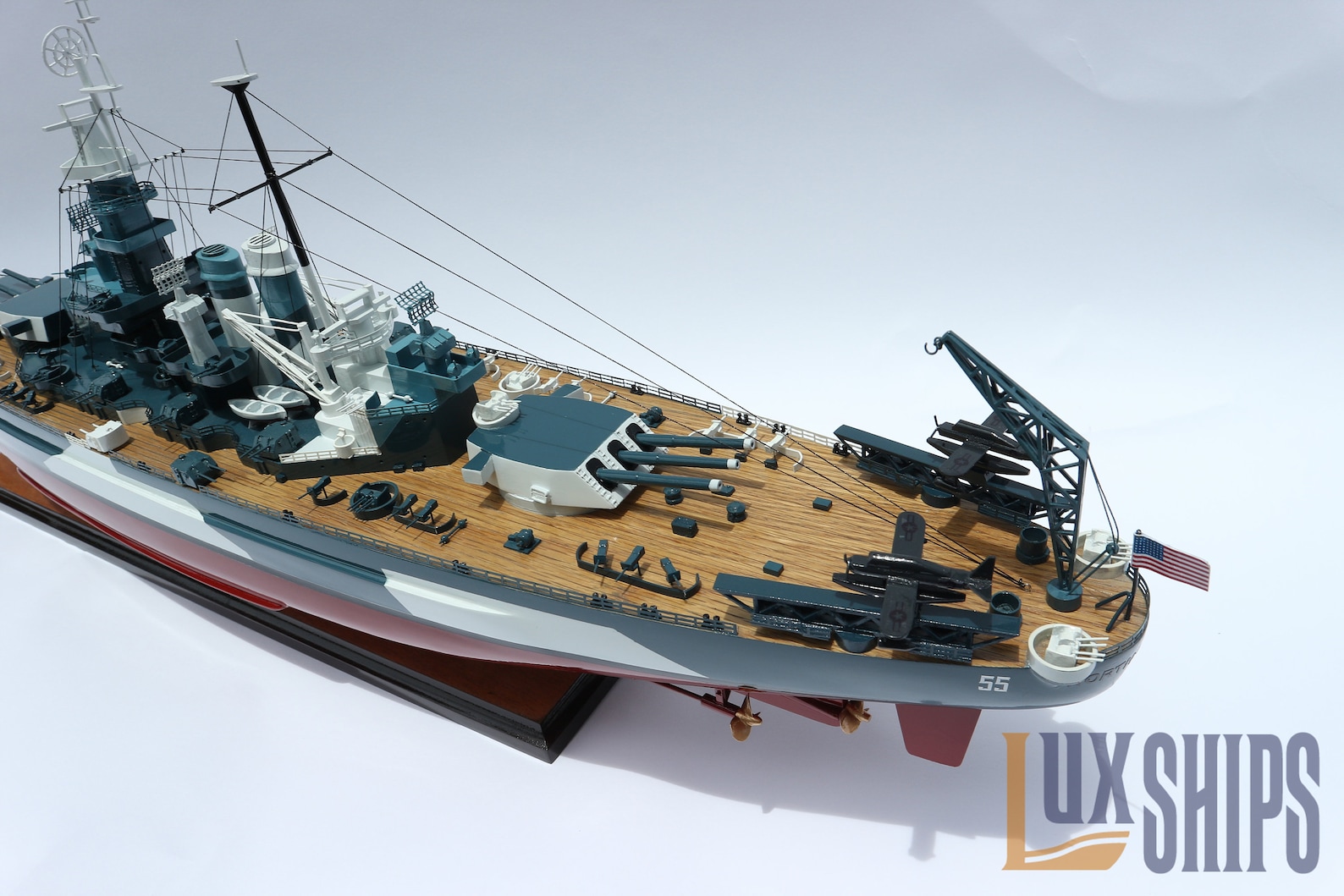 USS North Carolina Ship Model USS North Carolina Battleship Model - Etsy