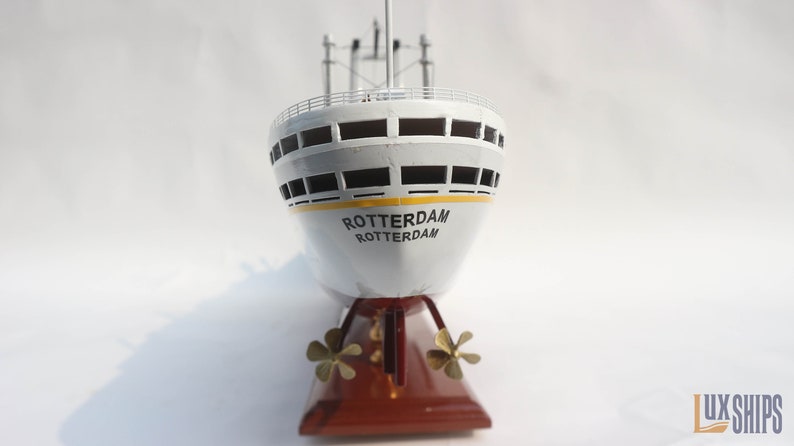 SS Rotterdam Ship Model - SS Rotterdam Cruise Ship Model - Etsy