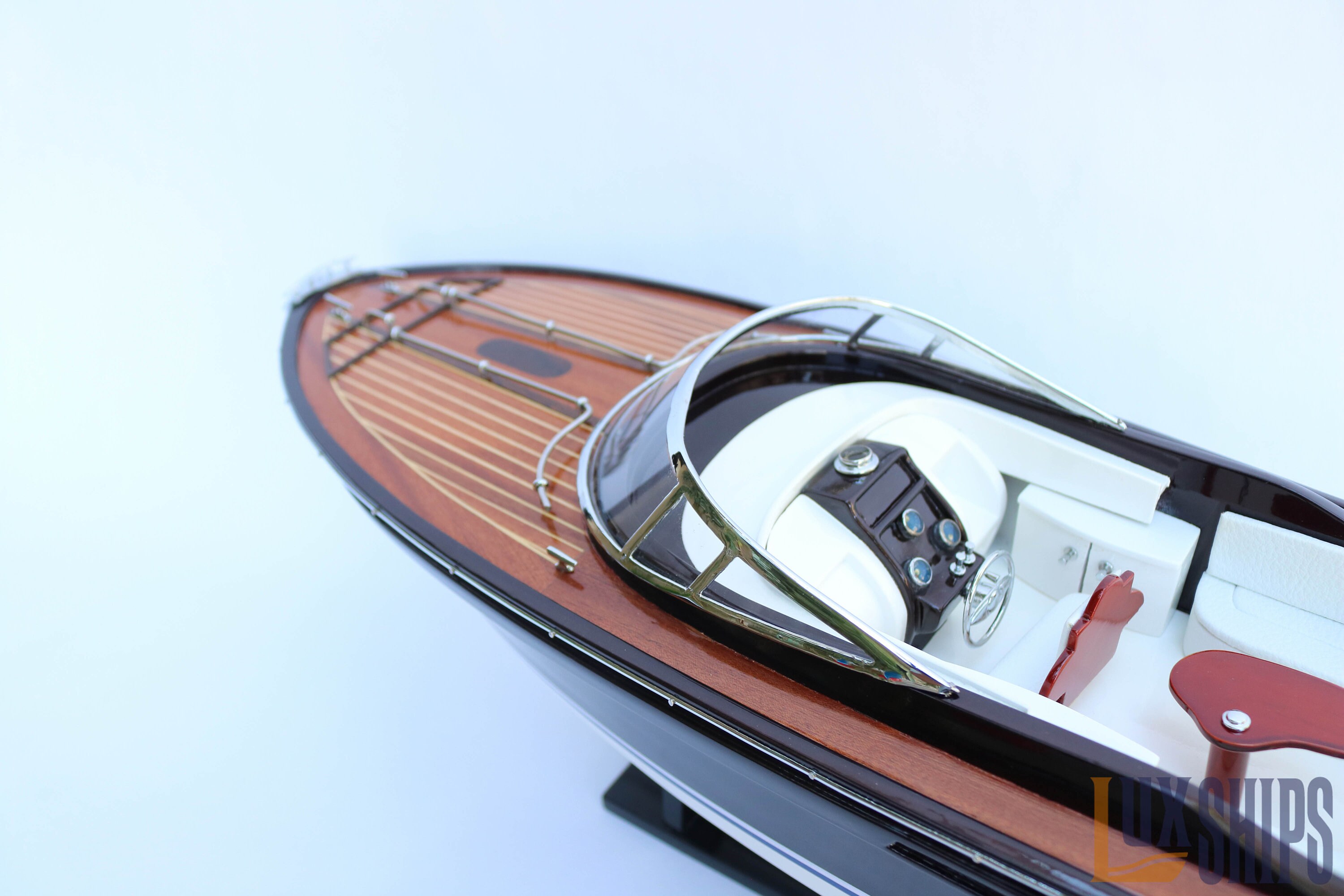 Riva Rama Ship Model 25.6 65cm Painted Dark Purple - Etsy