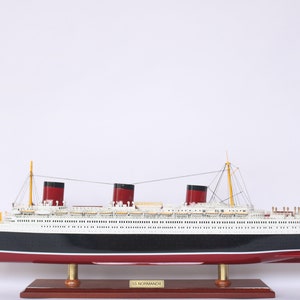 SS Normandie Ship Model 80cm - SS Normandie Model Ship - Etsy