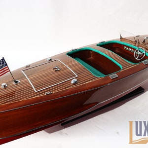 Chris Craft Barrel Back Ship Model - Chris Craft Barrel Back Model Ship ...
