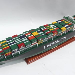Evergreen Ship Model 70cm Evergreen Model Ship - Etsy