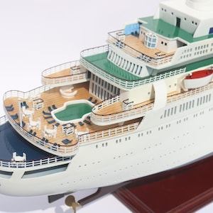 MS Pacific Princess Ship Model, Wooden Model Ship is for Sale - Etsy