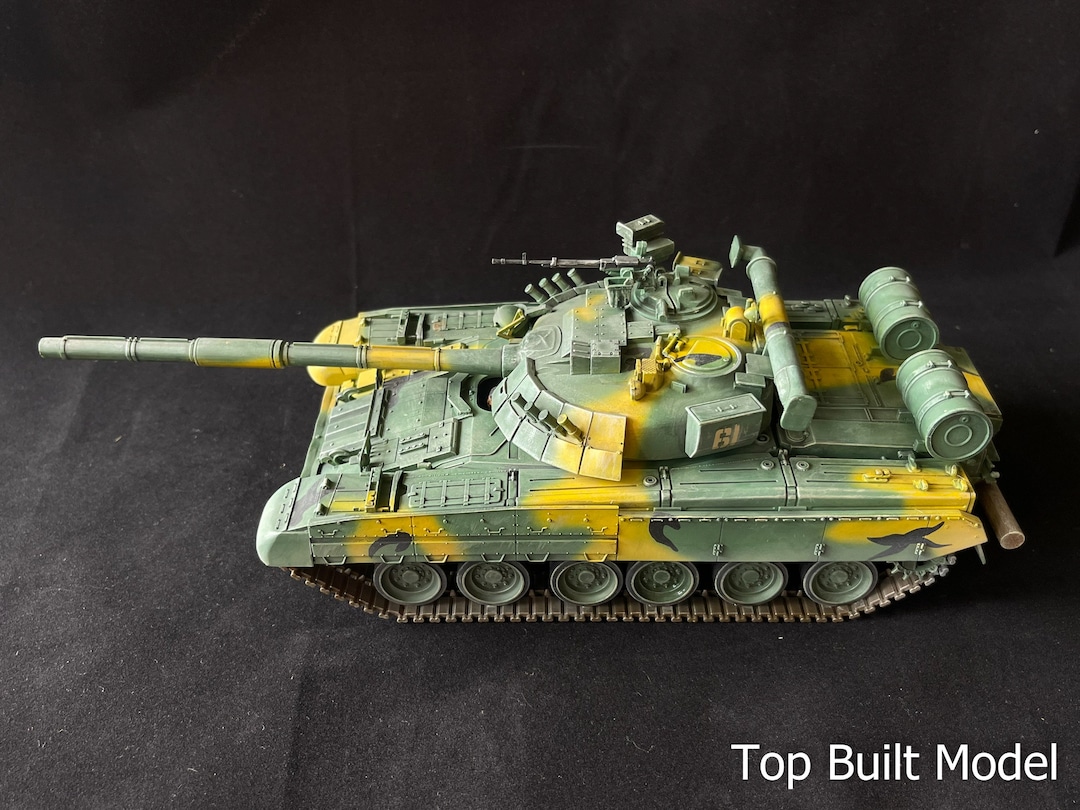 COMPLETED 1/35 Russian T-80 Tank, Soviet T-80 - Etsy