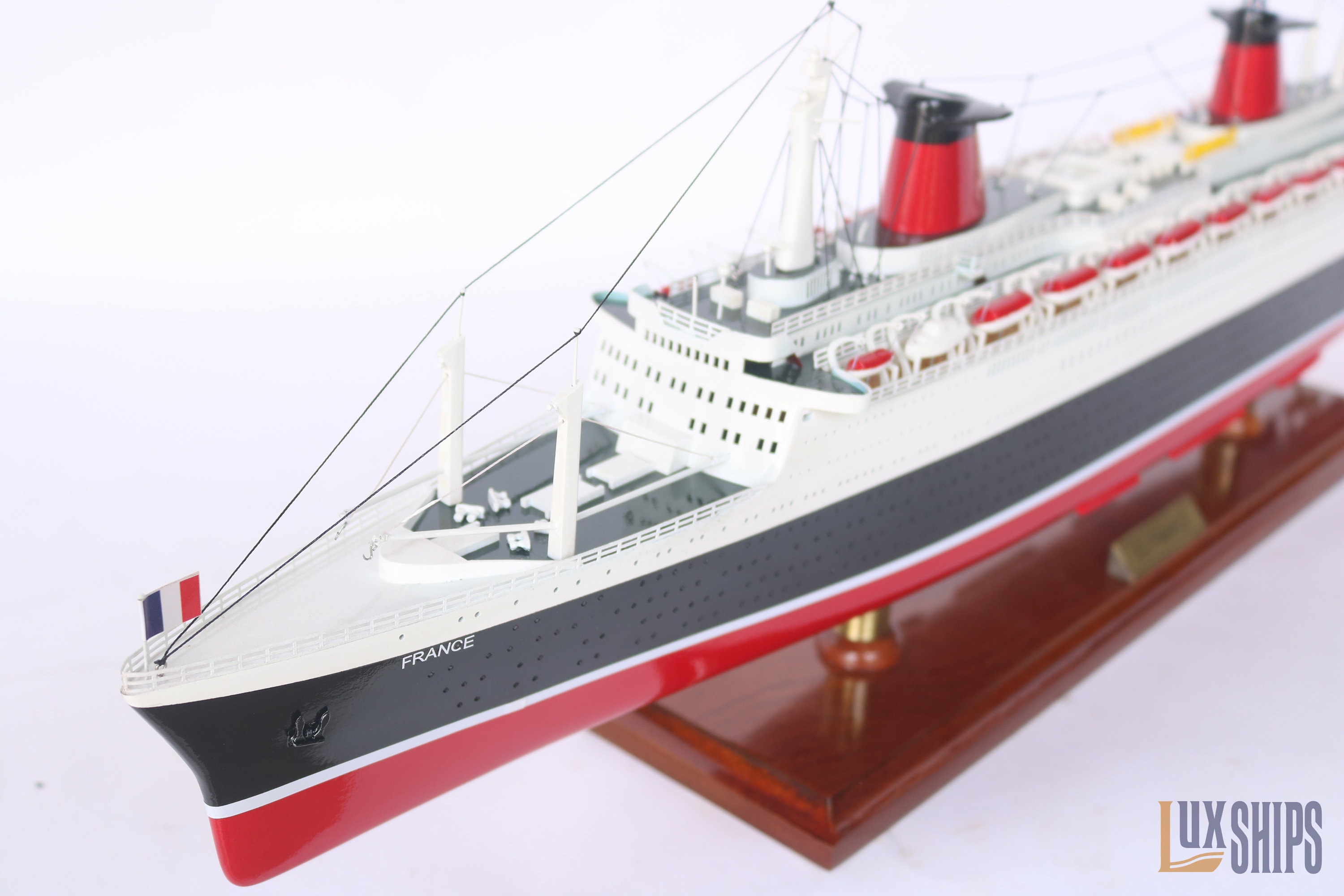 SS France Ship Model 83cm - SS France Cruise Ship Model - Etsy