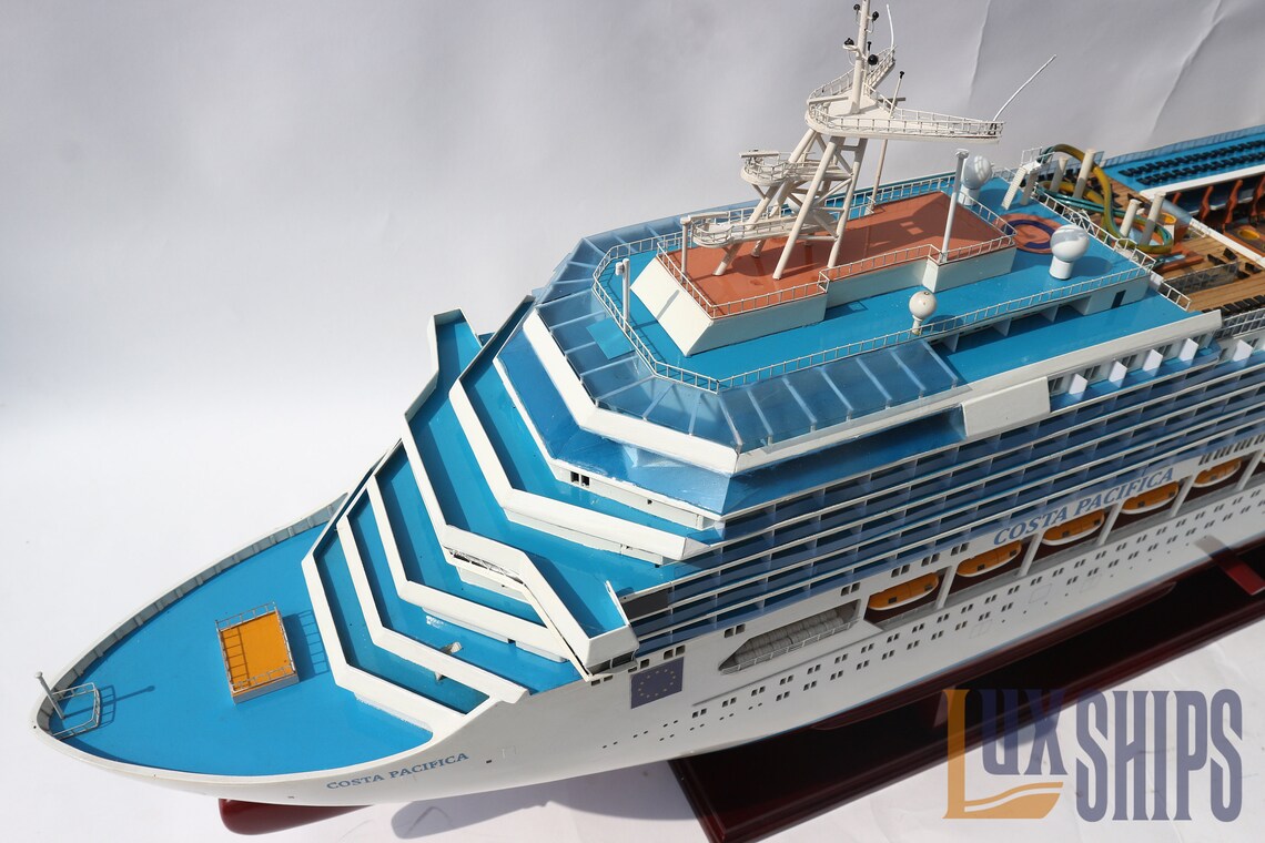 Costa Pacifica Ship Model Costa Pacifica Model Ship - Etsy