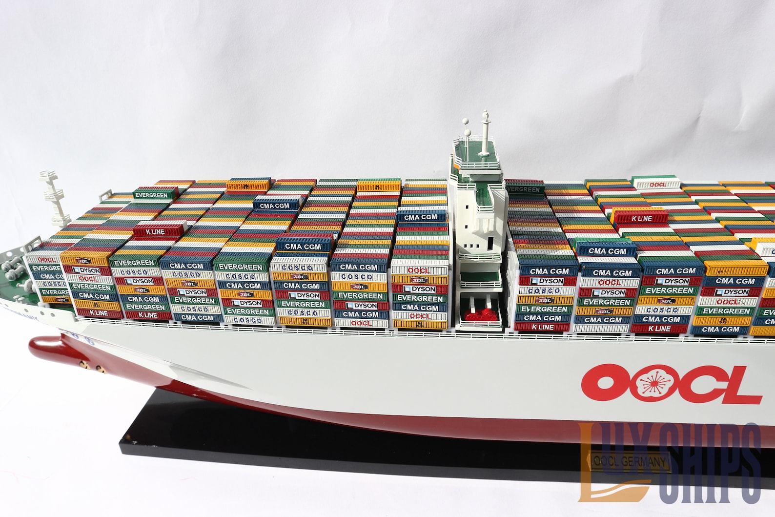 OOCL Container Ship Model 39 OOCL Germany Model Ship Personalization ...