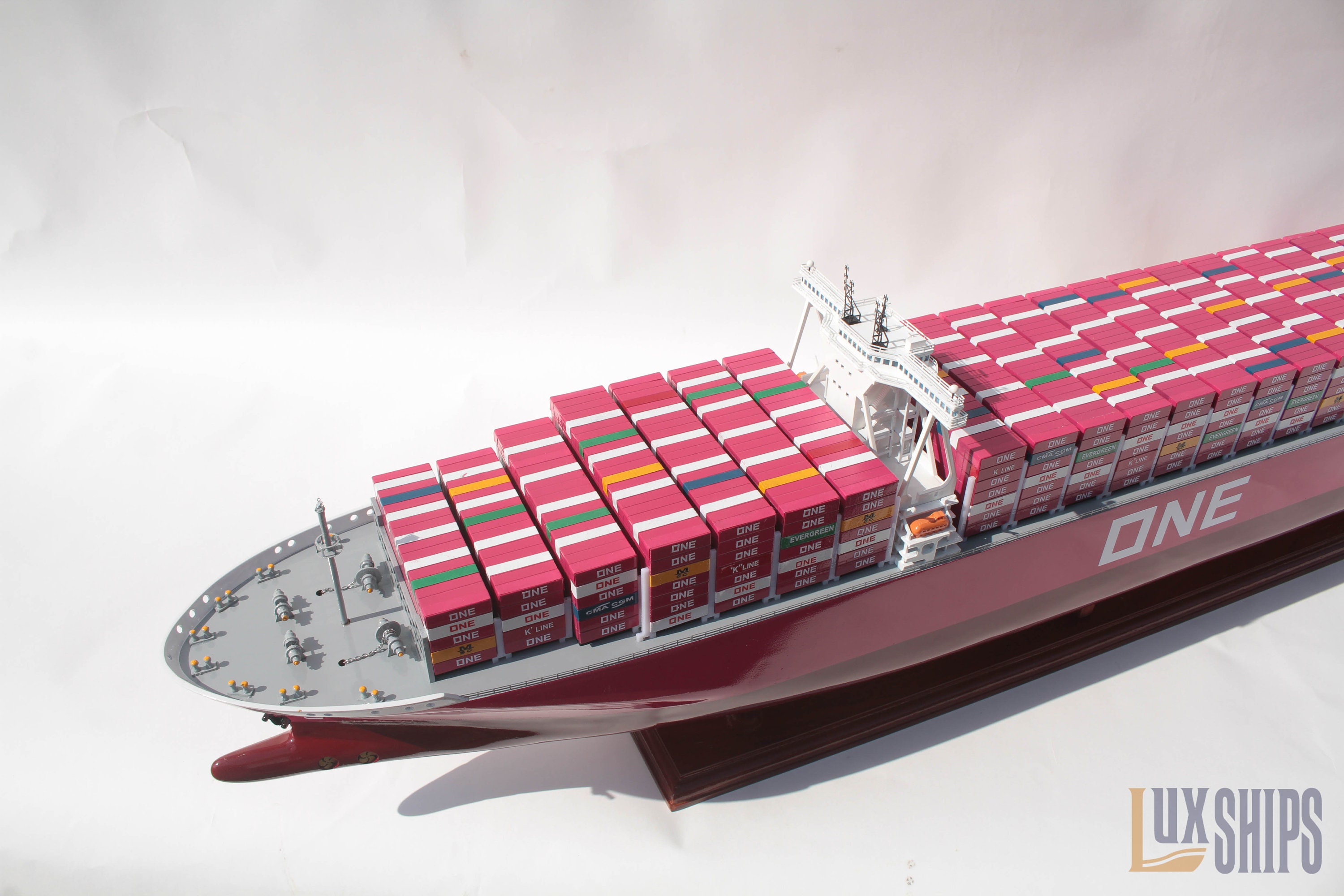 ONE Ship Model 39" - ONE Container Model Ship - Etsy