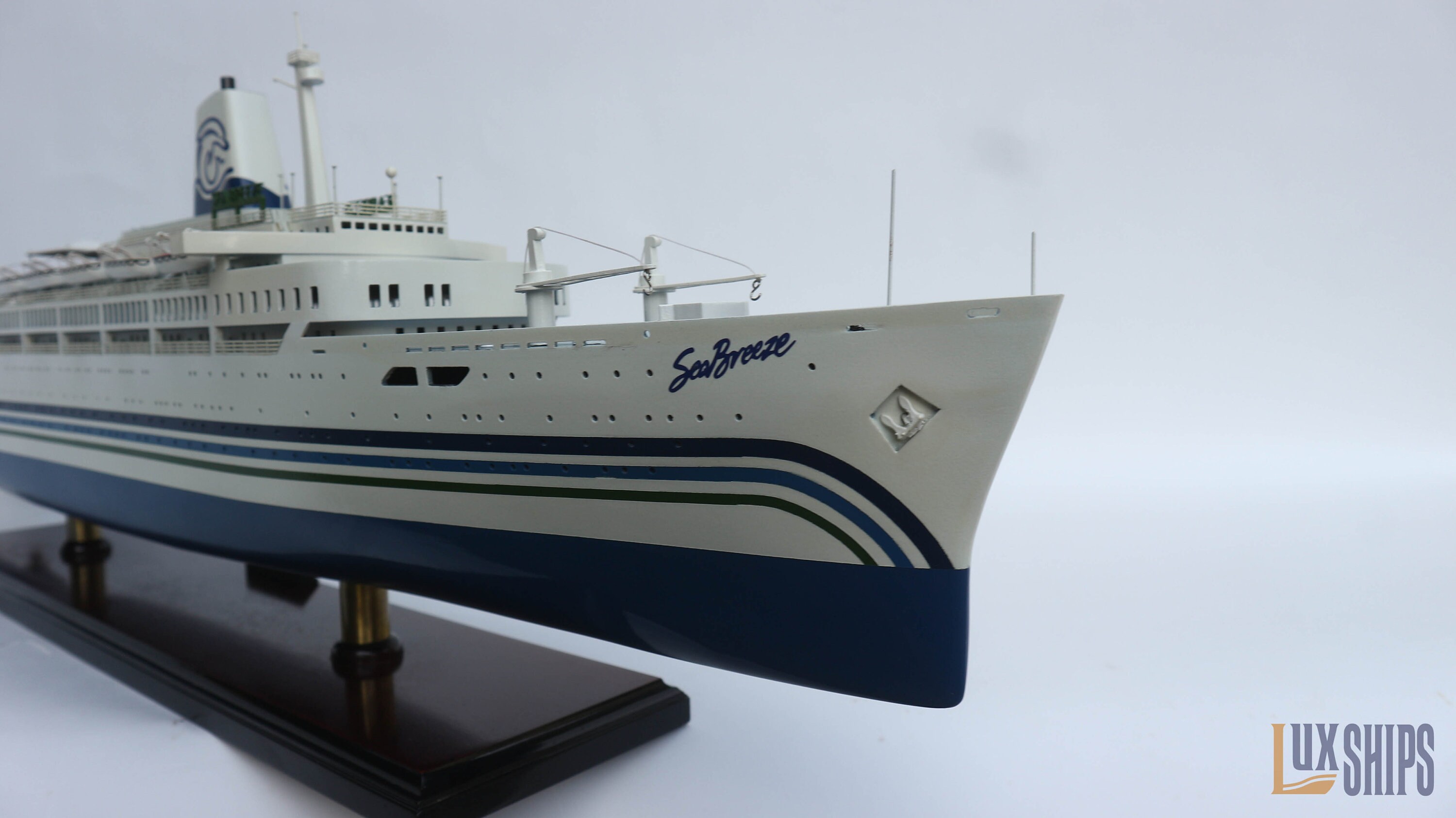 SS Sea Breeze Ship Model - SS Seabreeze Model Ship - Etsy