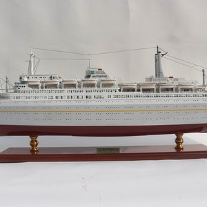 SS Rotterdam Ship Model - SS Rotterdam Cruise Ship Model - Etsy