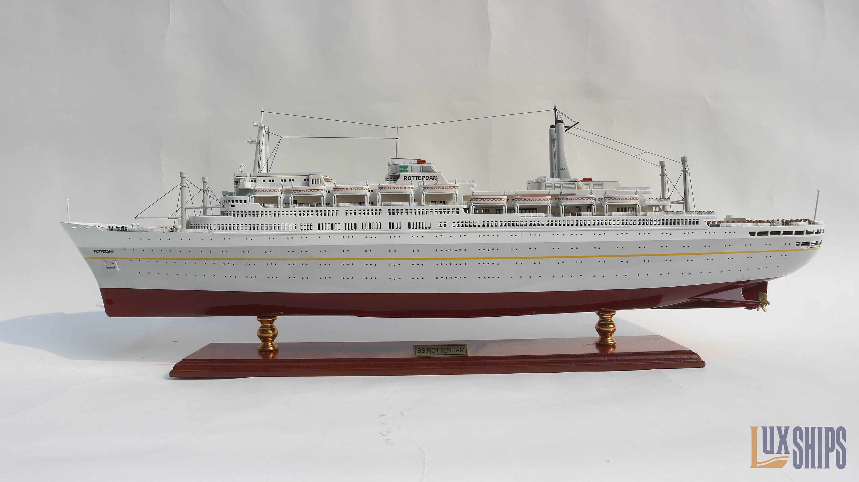 SS Rotterdam Ship Model - SS Rotterdam Cruise Ship Model - Etsy