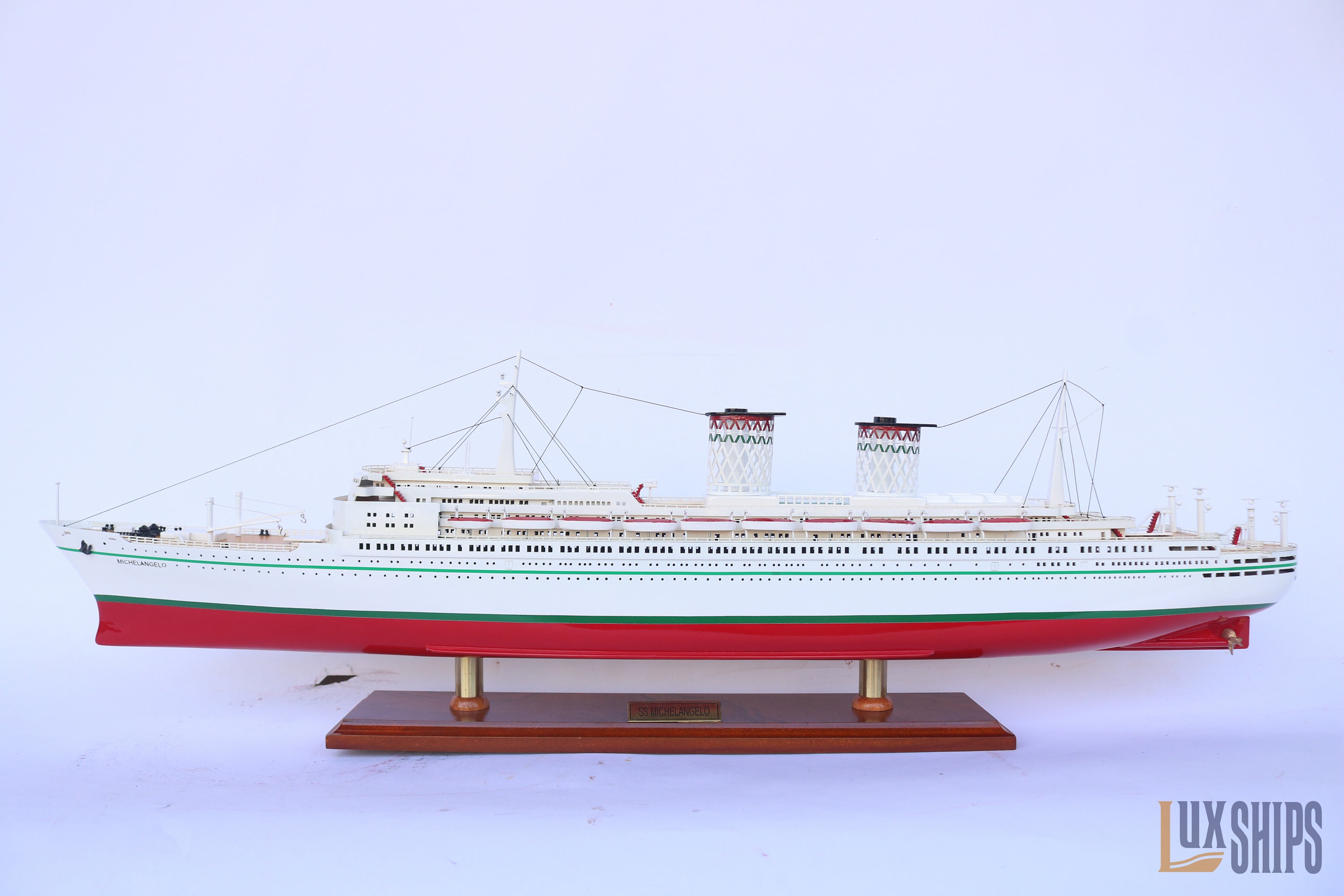 SS MICHELANGELO Model Ship - Etsy