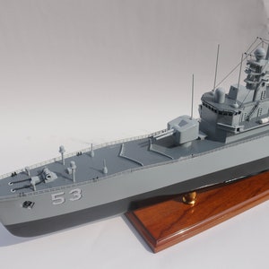 HMAS Torrens (DE 53) Model Ship - Hmas Torrens (DE 53) Battleship Model ...
