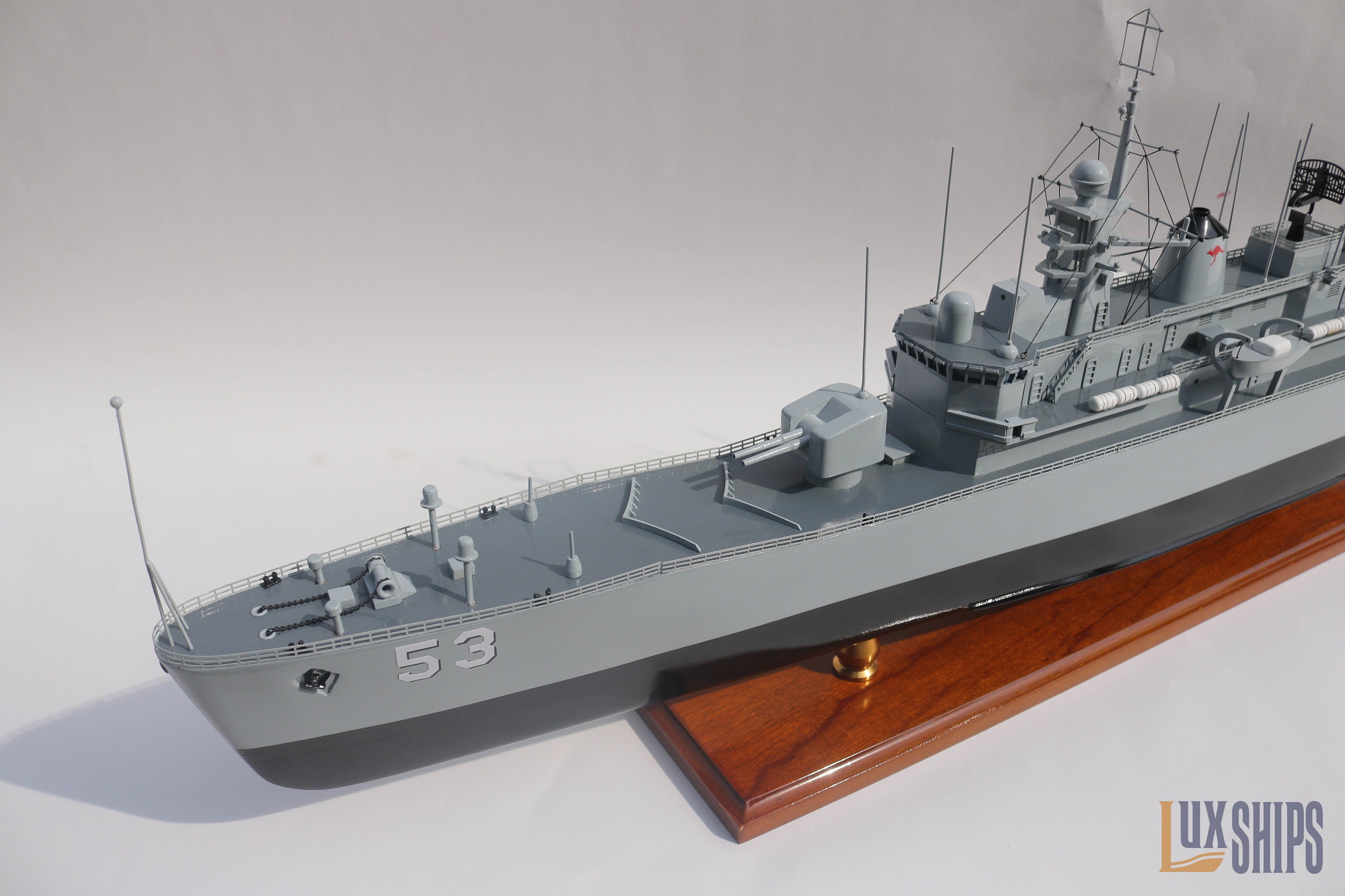 HMAS Torrens DE 53 Model Ship Hmas Torrens DE 53 Battleship Model - Etsy