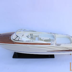 Riva Rama Ship Model 35.43" (90cm) - White Pearl - Etsy