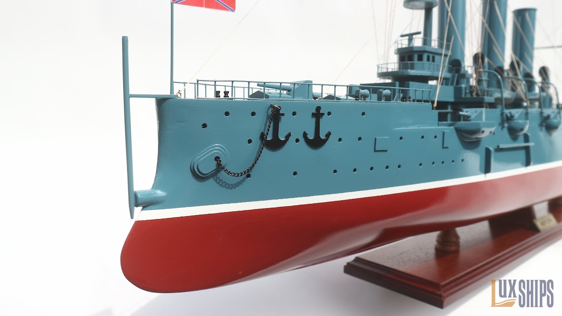 Cruiser Aurora Ship Model Abpopa Battleship Model - Etsy