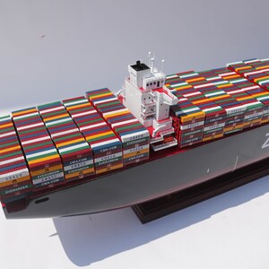 ZIM New York Container Ship Model ZIM Model Ship Personalization Your ...