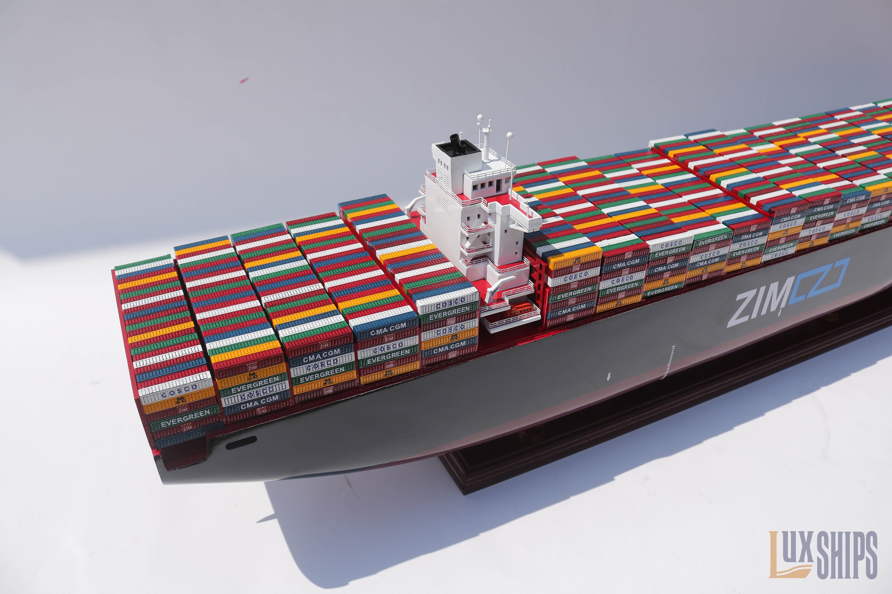 ZIM New York Container Ship Model ZIM Model Ship Personalization Your ...