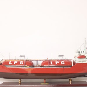 OCEANUS 09 (LPG Tanker) Model Ship, Wooden Ship Model is for Sale ...