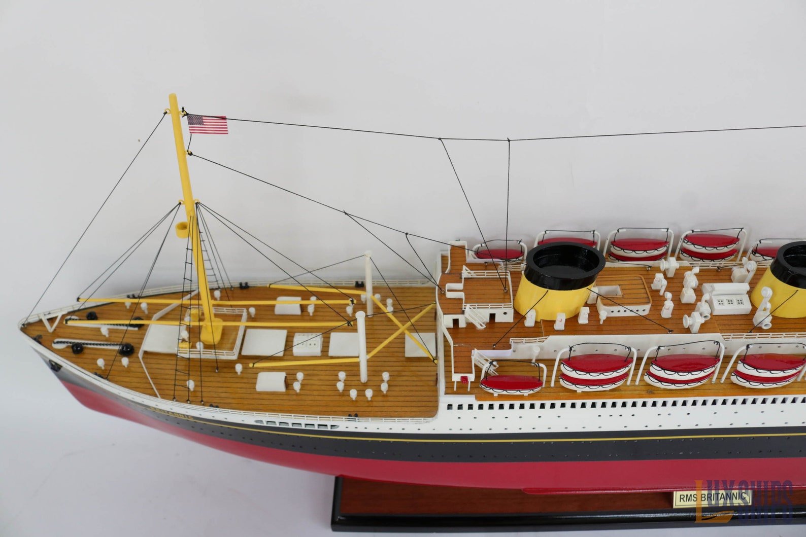 RMS Britannic 1930 - 1960 Ship Model 100cm - Etsy
