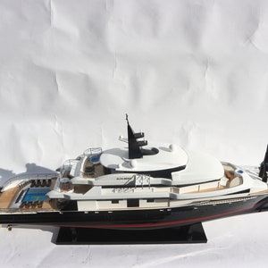 ALFA NERO Yacht Model, Wooden Model Ship is for Sale - Etsy