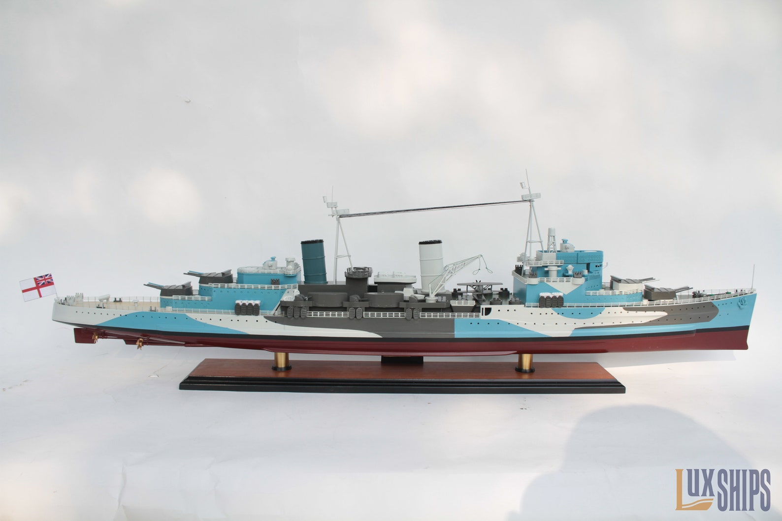 HMS Belfast Ship Model HMS Belfast Battleship - Etsy