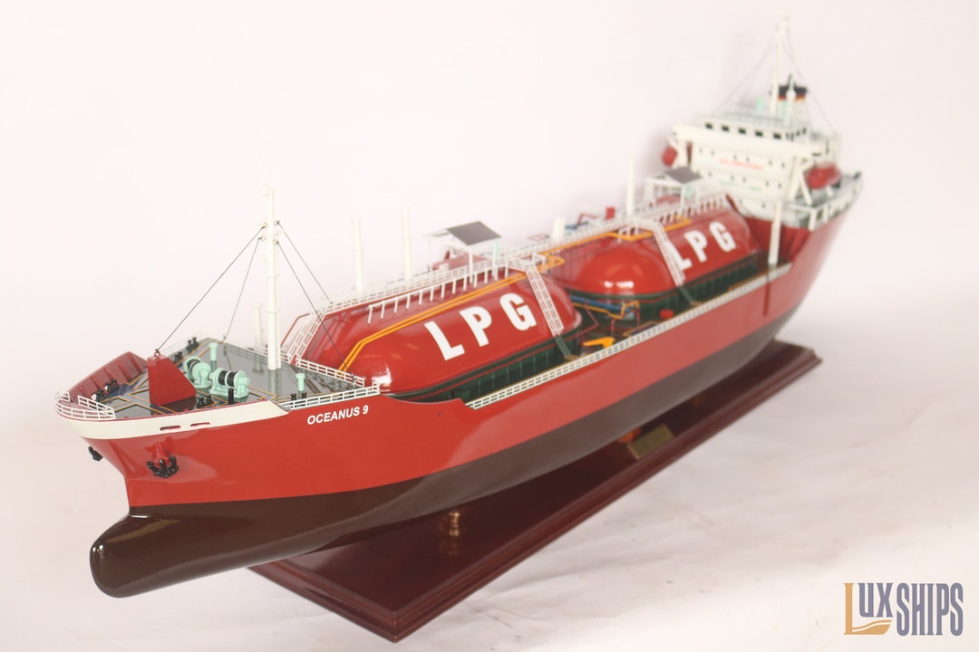 OCEANUS 09 (LPG Tanker) Model Ship, Wooden Ship Model is for Sale ...