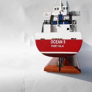 OCEAN 5 Model Ship, Wooden Ship Model is for Sale - Personalization ...