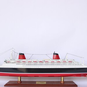 SS France Ship Model 83cm - SS France Cruise Ship Model - Etsy