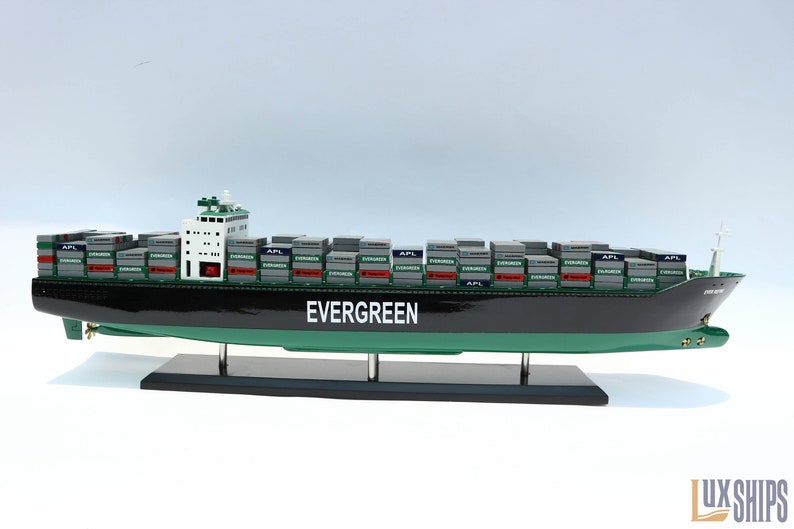 Evergreen Ship Model 70cm Evergreen Model Ship | Etsy