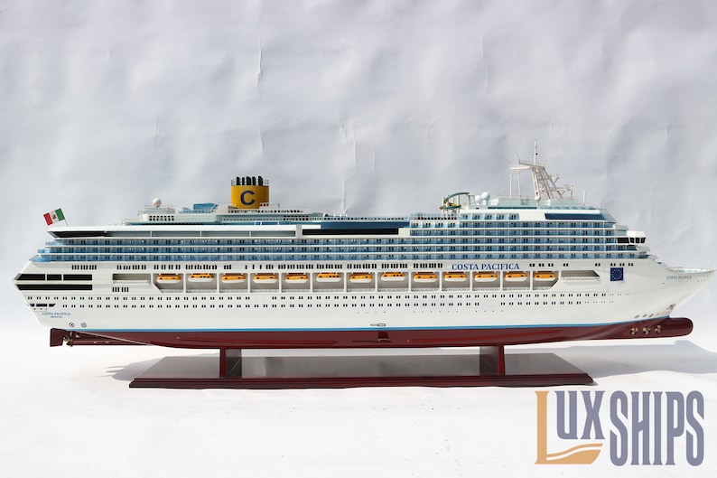 Costa Pacifica Ship Model Costa Pacifica Model Ship - Etsy