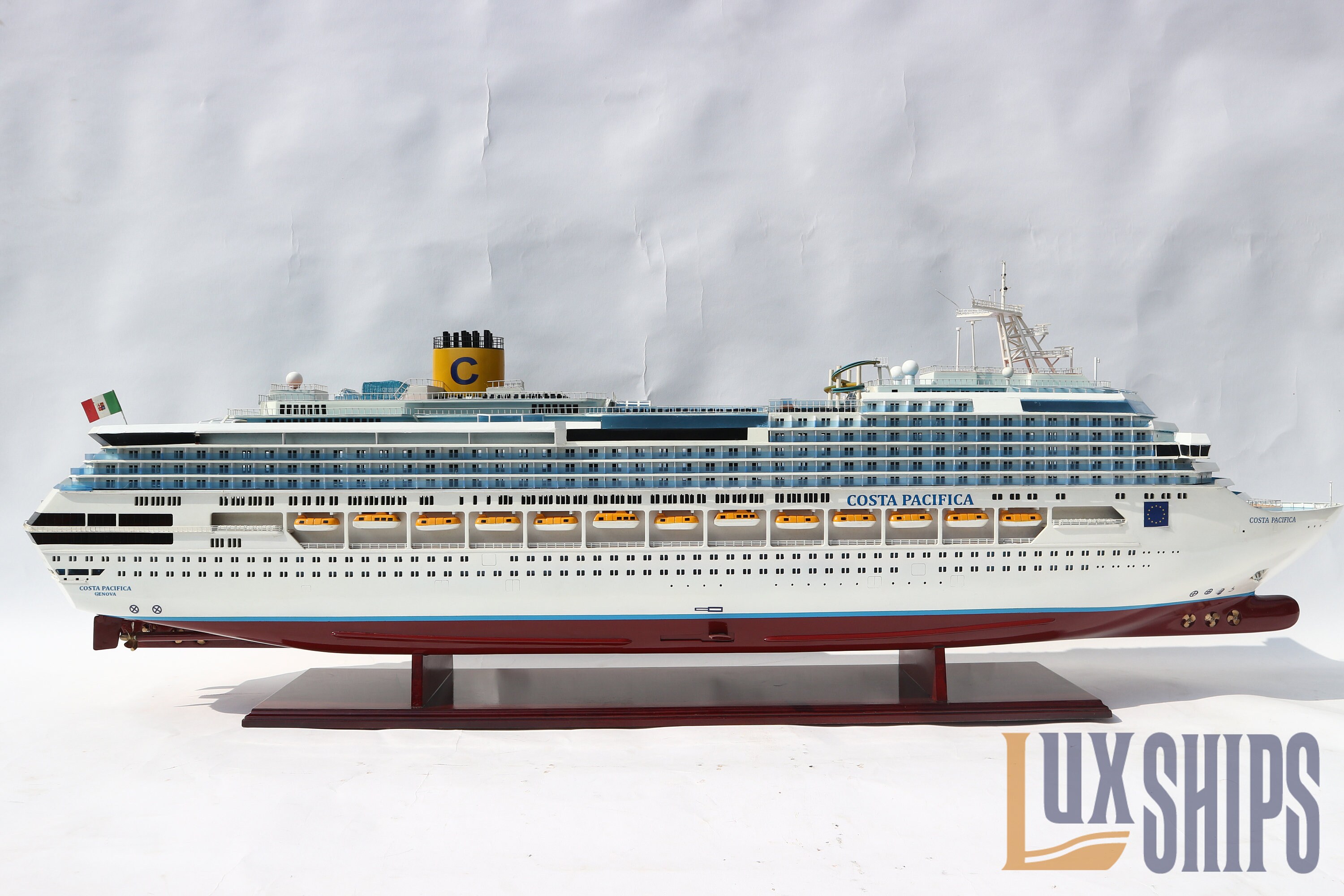 Costa Pacifica Ship Model Costa Pacifica Model Ship - Etsy