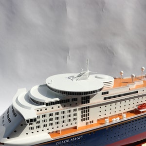 MS Color Magic Ship Model - MS Color Magic Cruise Model Ship - Etsy