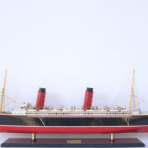 RMS CAMPANIA Ship Model 40" - Wooden Model Ship is for Sale - Etsy