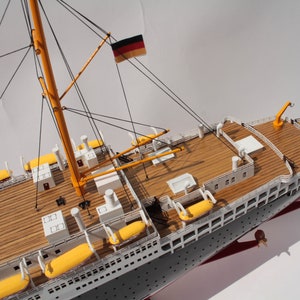SS Bremen Ship Model - SS Bremen Model Ship - SS Bremen Wooden Ship ...
