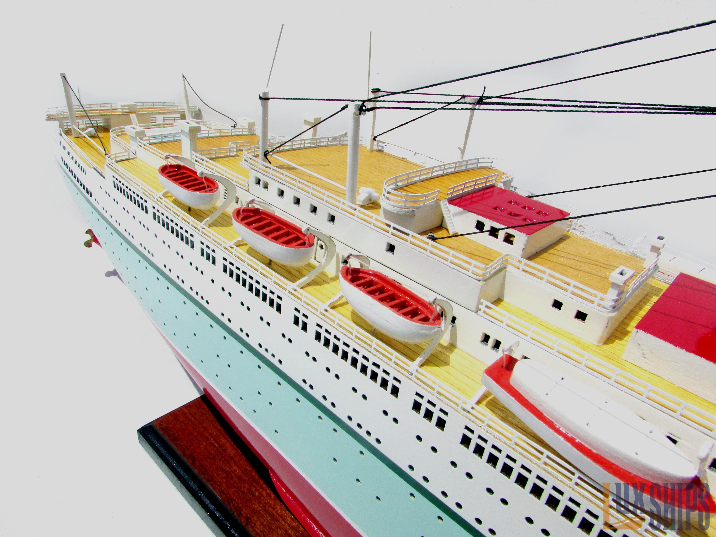 RMS Caronia Ship Model RMS Caronia Wood Ship Model - Etsy
