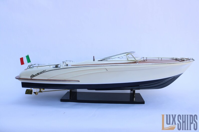 Riva Rama Ship Model 35.43 90cm Platinum - Etsy