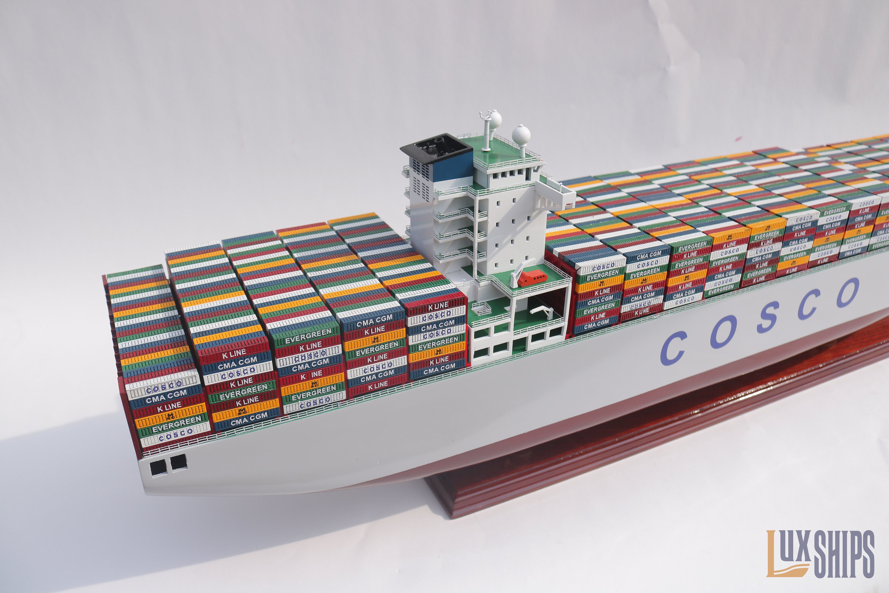 COSCO EUROPE Container Ship Model 39 Cosco Model Ship Personalization ...