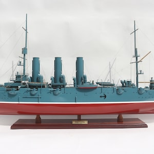 Cruiser Aurora Ship Model - Abpopa Battleship Model - Etsy