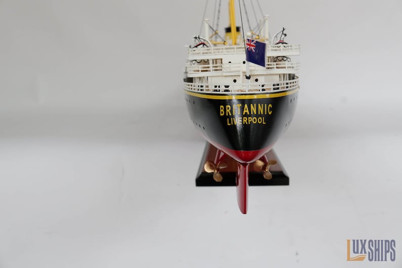 RMS Britannic 1930 - 1960 Ship Model 100cm - Etsy