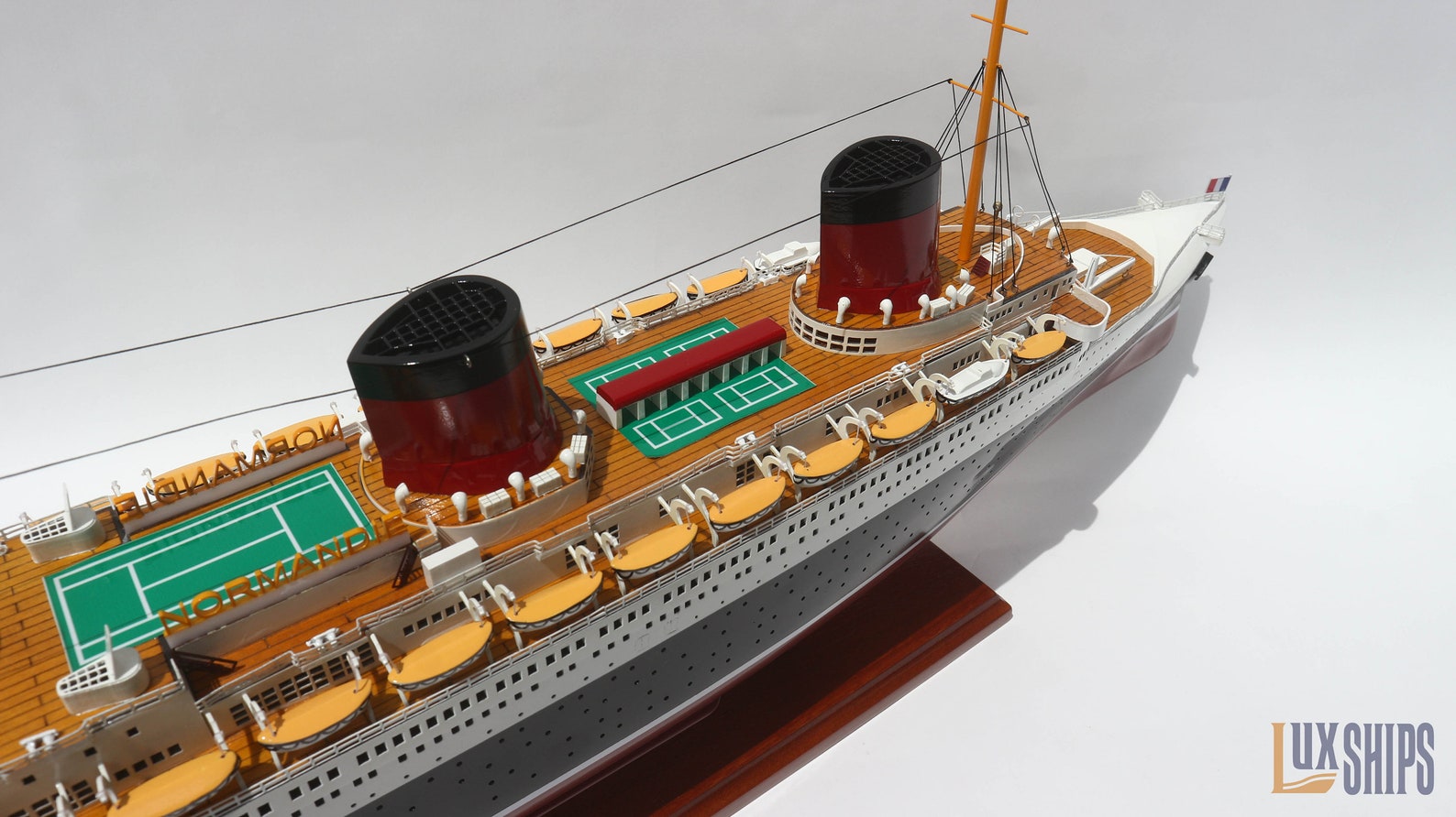 SS Normandie Ship Model 40" - SS Normandie Model Ship - Etsy