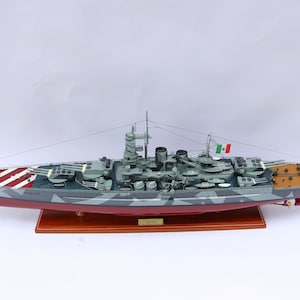 ROMA Ship Model - ROMA Battleship Model - Etsy