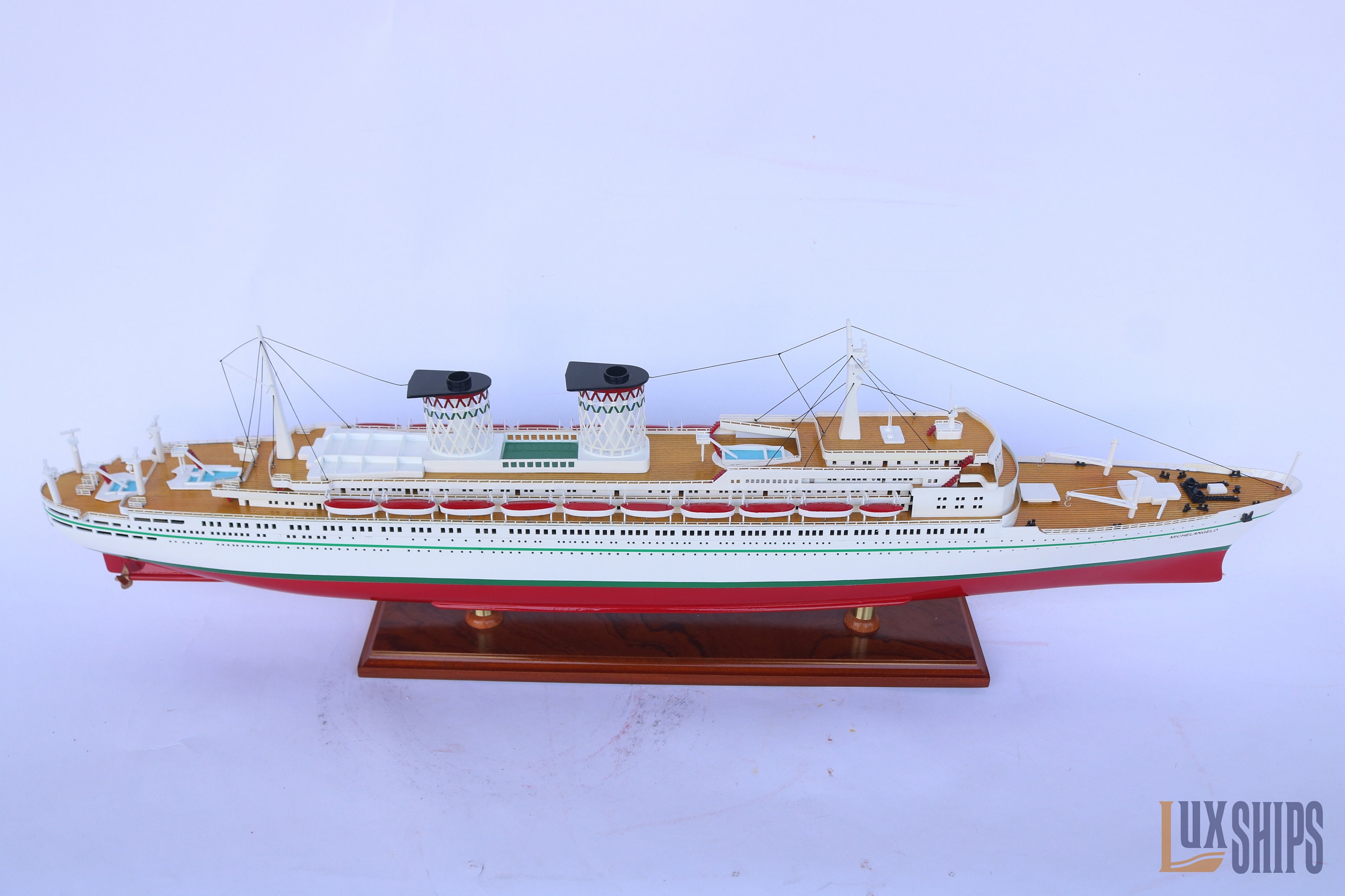 SS MICHELANGELO Model Ship - Etsy