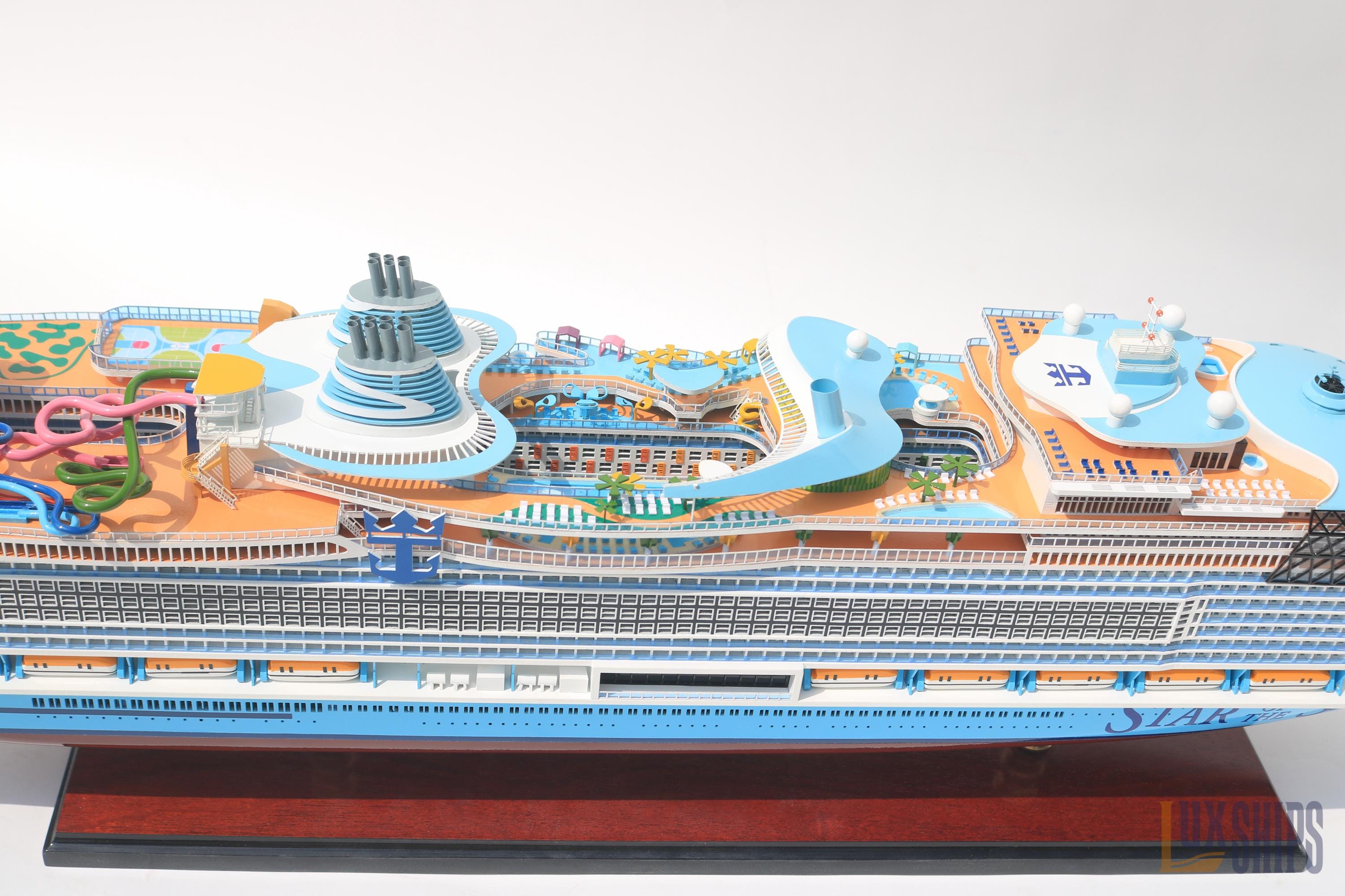 Star of the Seas Model Ship 92cm (36in) – Luxury Handmade Cruise Ship ...