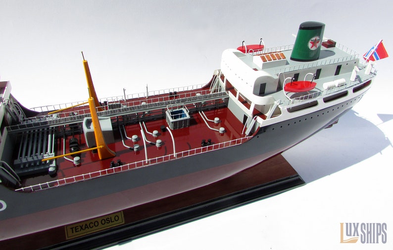 TEXACO OSLO Model Ship - Etsy