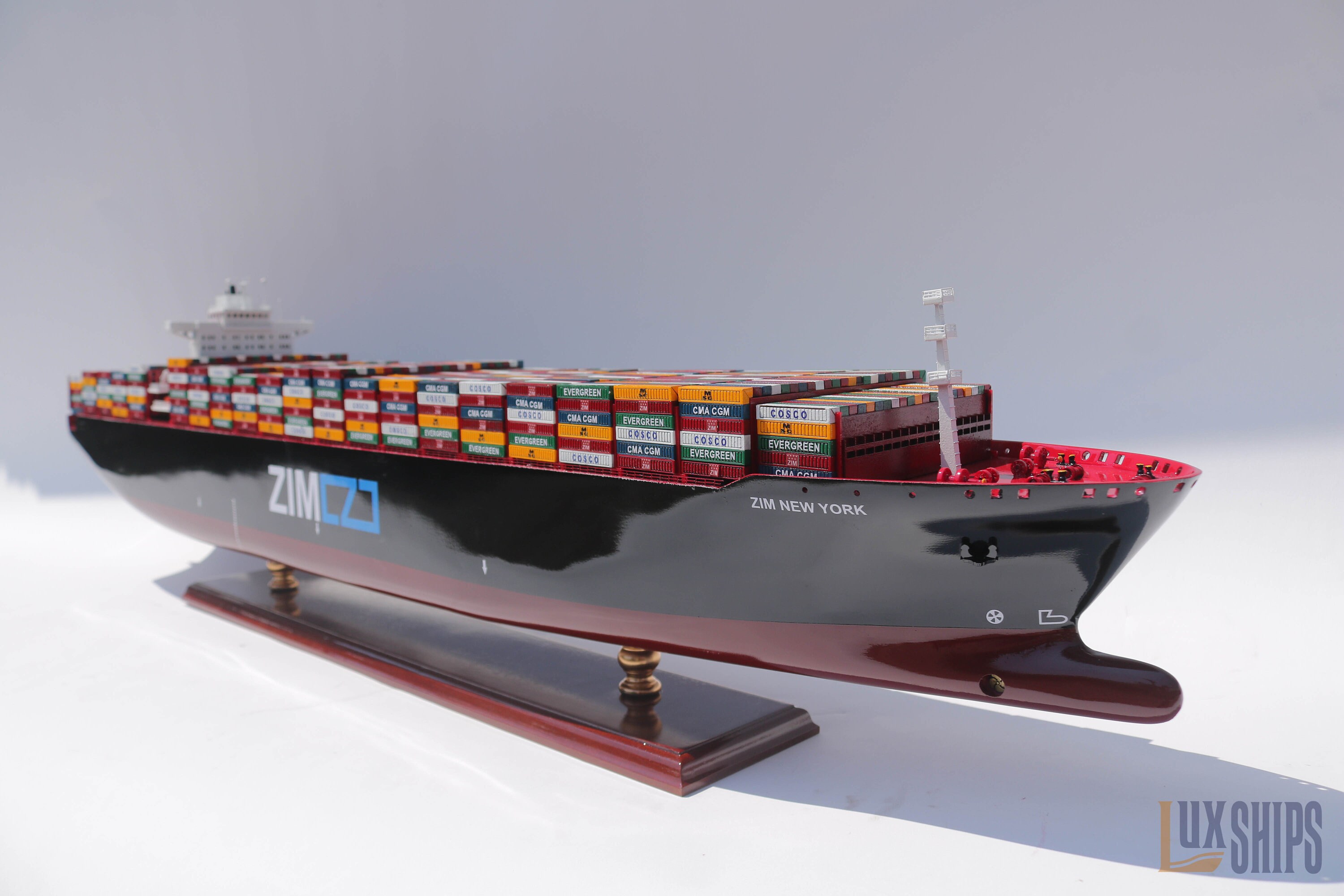 ZIM New York Container Ship Model ZIM Model Ship - Etsy