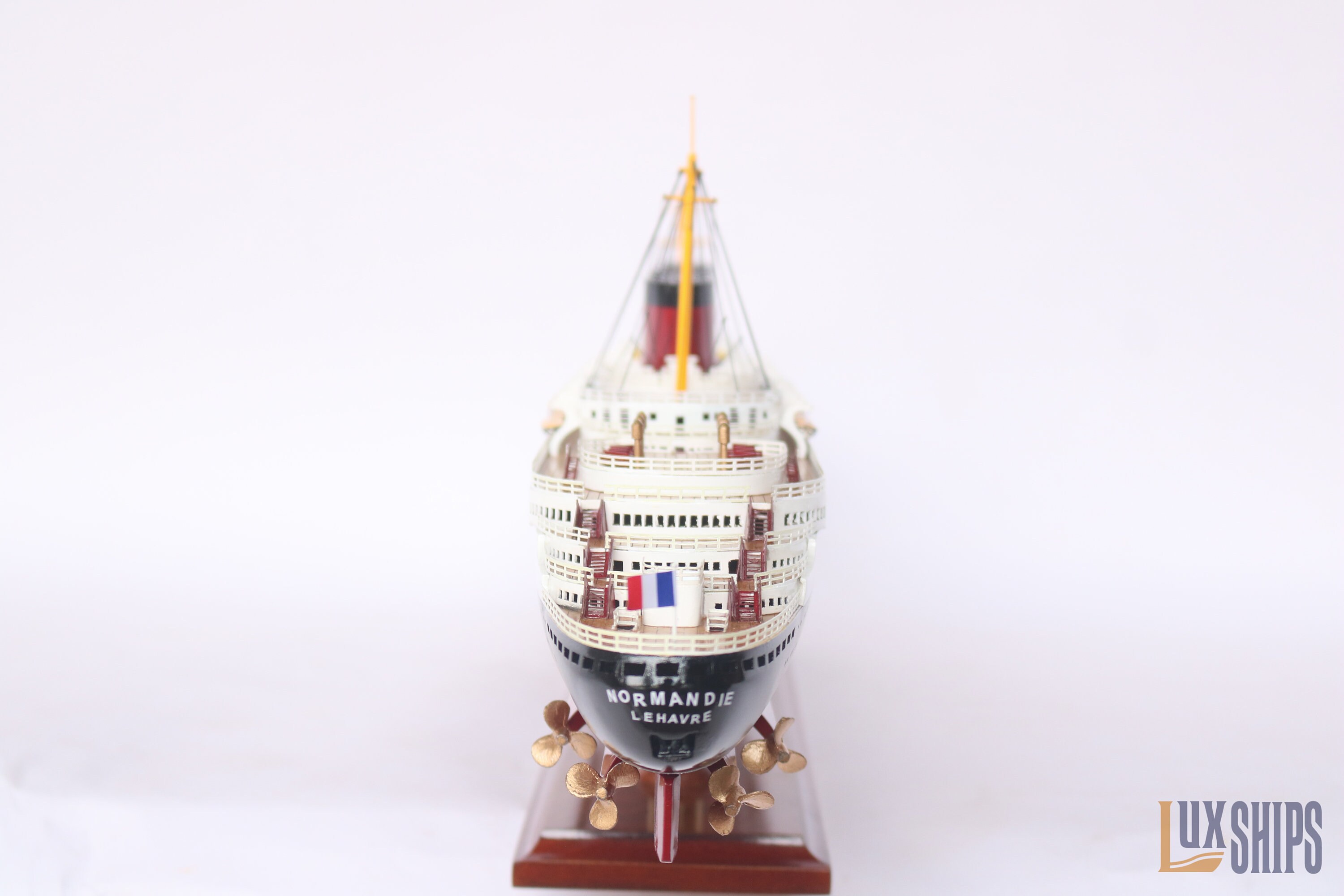 SS Normandie Ship Model 80cm - SS Normandie Model Ship - Etsy