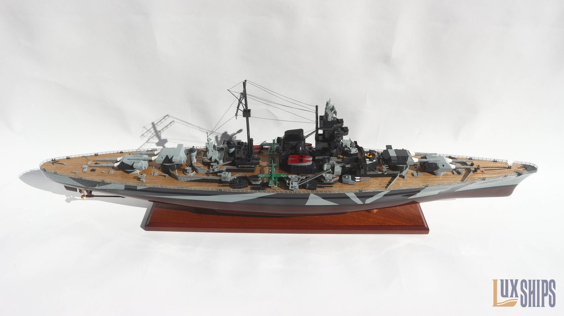 Tirpitz Ship Model Tirpitz Battleship Model - Etsy Canada