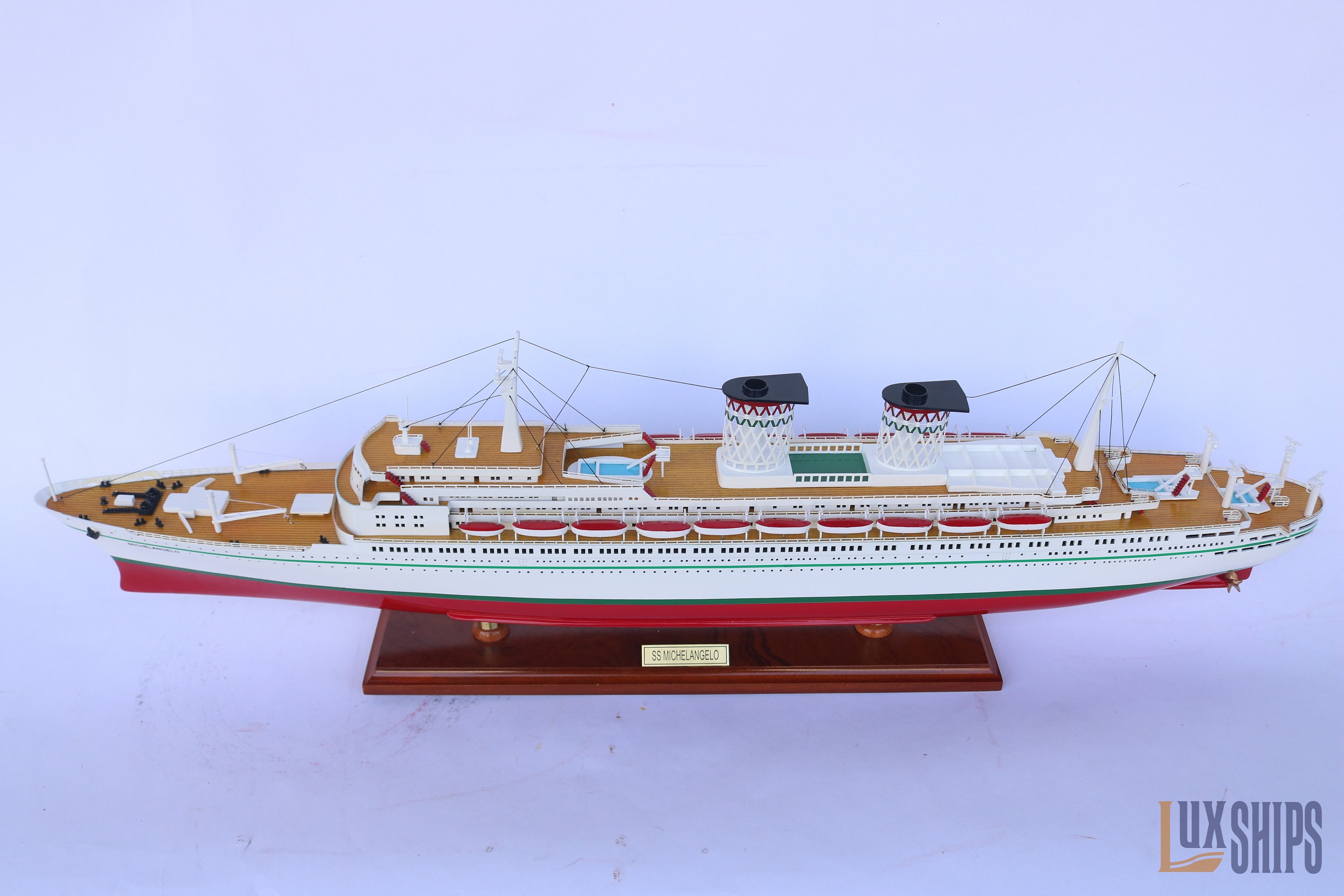 SS MICHELANGELO Model Ship - Etsy